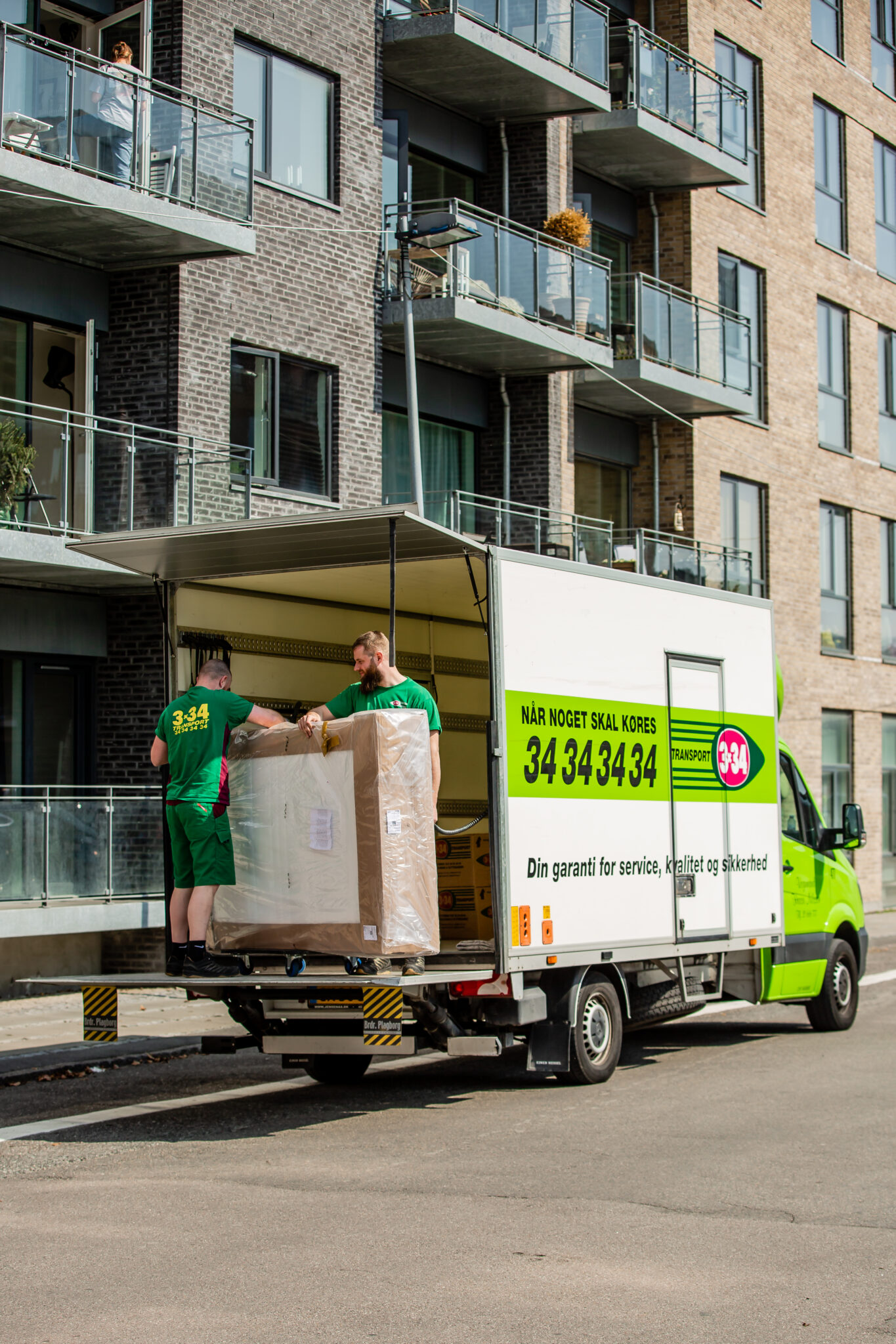 Privat flytning - 3x34 Flyttefirma i Danmark - 3x34 Transport